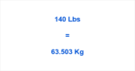 140 lbs to kg: Easy Conversion & Everything You Need to Know - NYWEEKLY